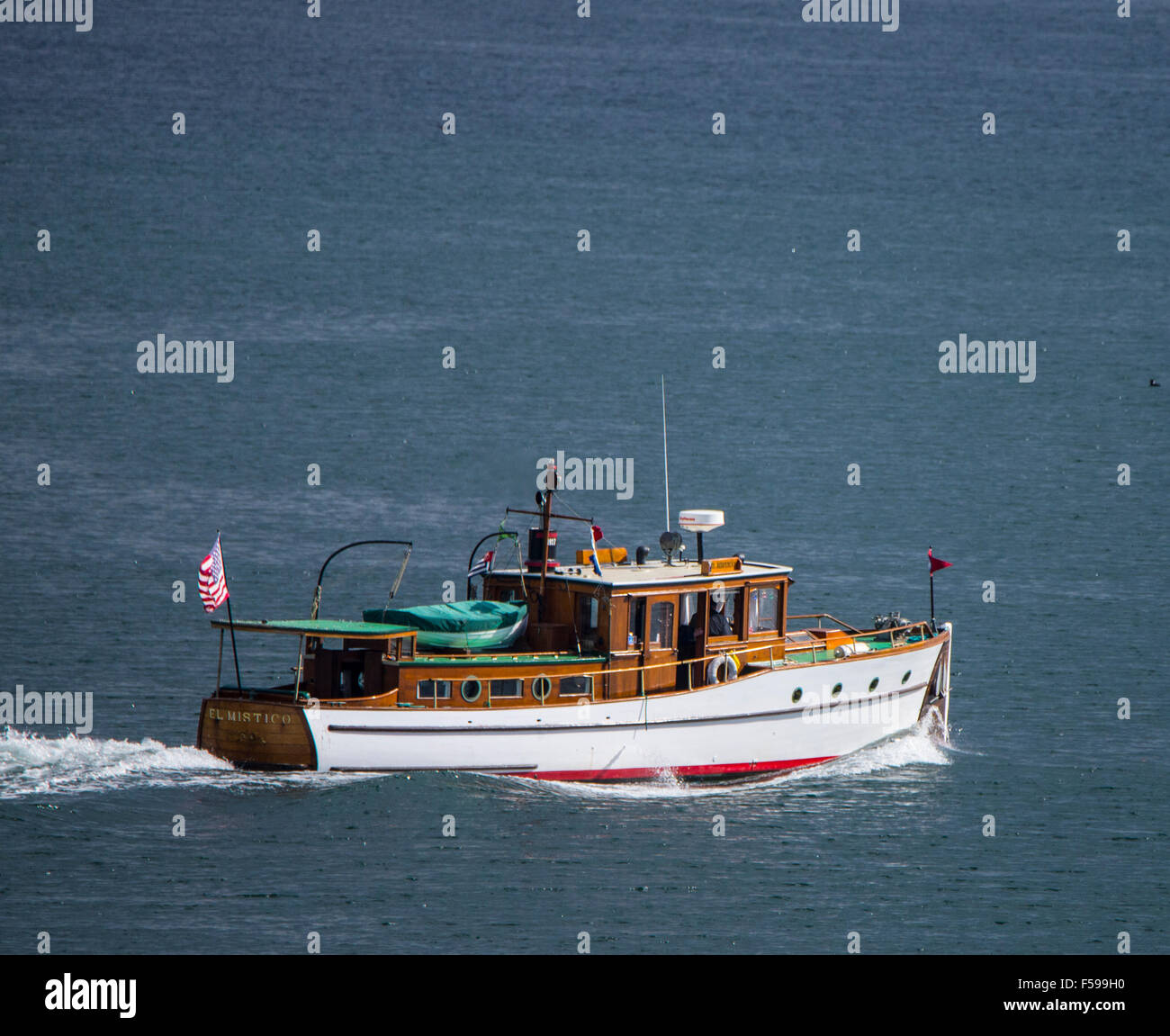 OLD WOODEN BOAT, ORGINAL CRUISER EL MISTICO BUILT IN 1927 BY CARL ...