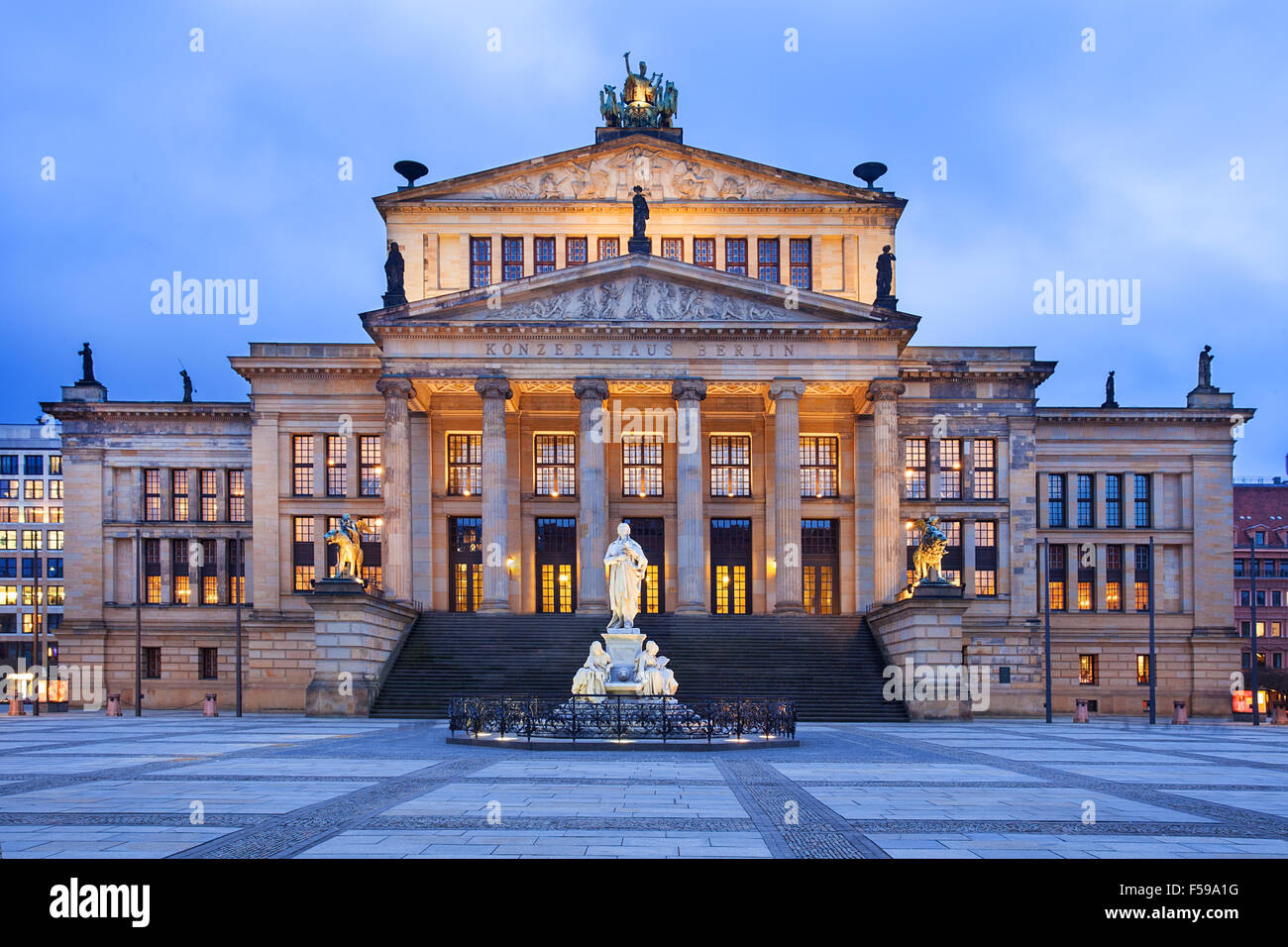 Gendarmenmarkt square in Berlin, Germany Stock Photo - Alamy