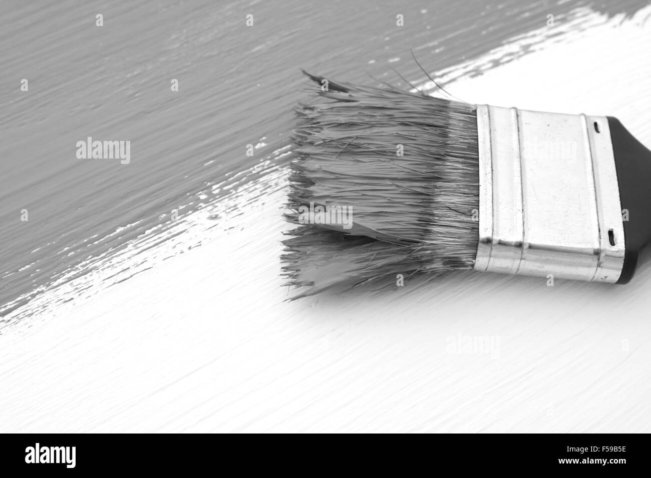 Paintbrush with paint hi-res stock photography and images - Alamy