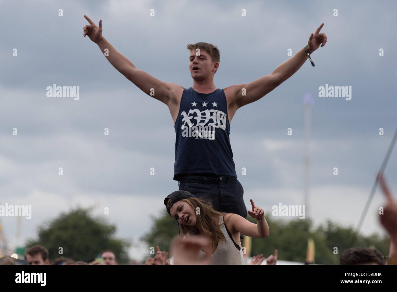 Atmosphere Day 2 Saturday Leeds Festival 2015 Featuring: Guest ...