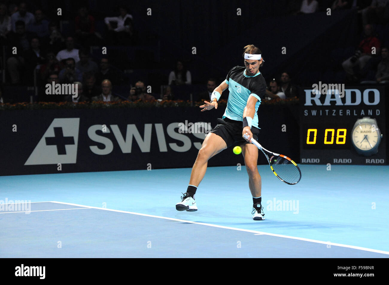 Basel, Switzerland. 30th Oct, 2015. Basel Swiss Indoor Tennis ...