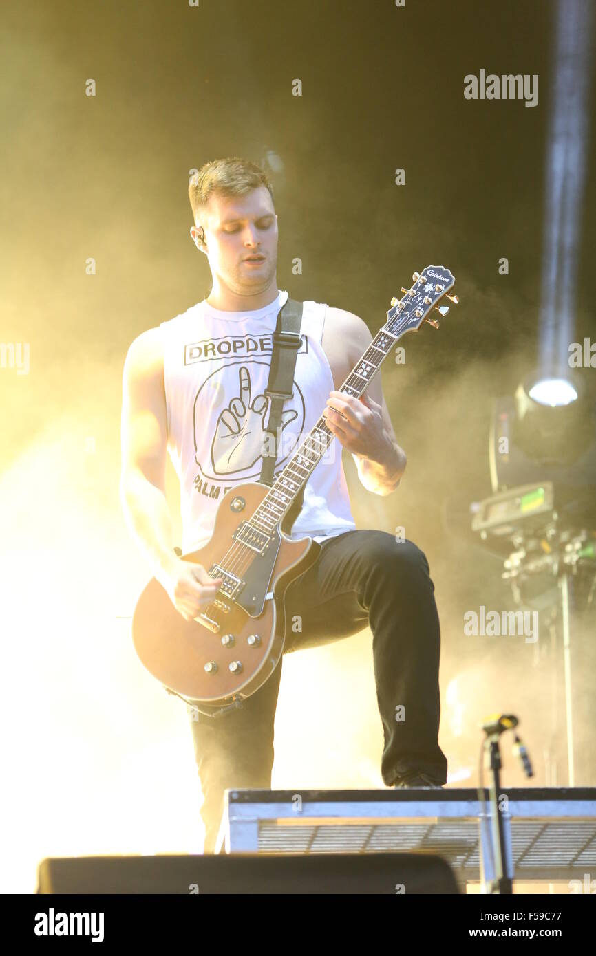 Reading Festival 2015 - Day 2 Featuring: Bring Me The Horizon Where ...