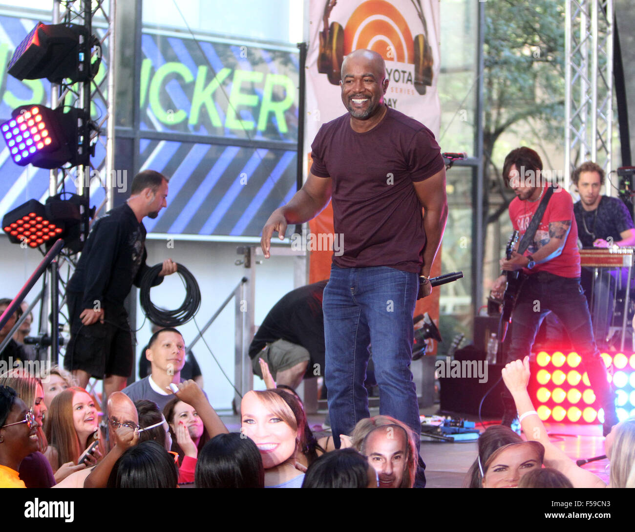 NBC's Today Show Toyota Concert Series Featuring: Darius Rucker Where ...