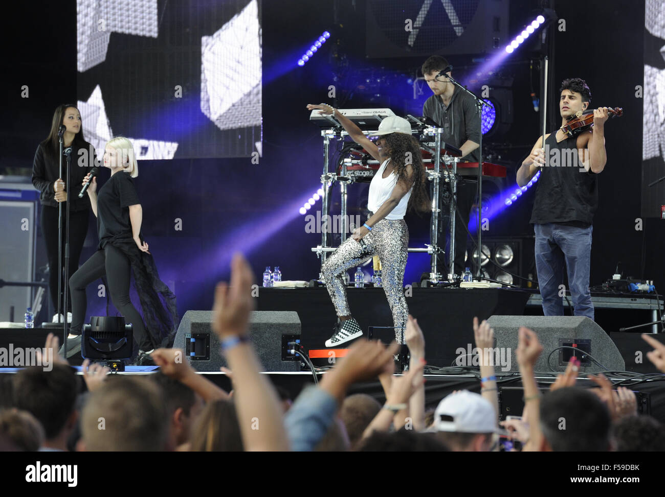 Clean Bandit perform at Fusion Festival 2015 - Saturday Featuring ...