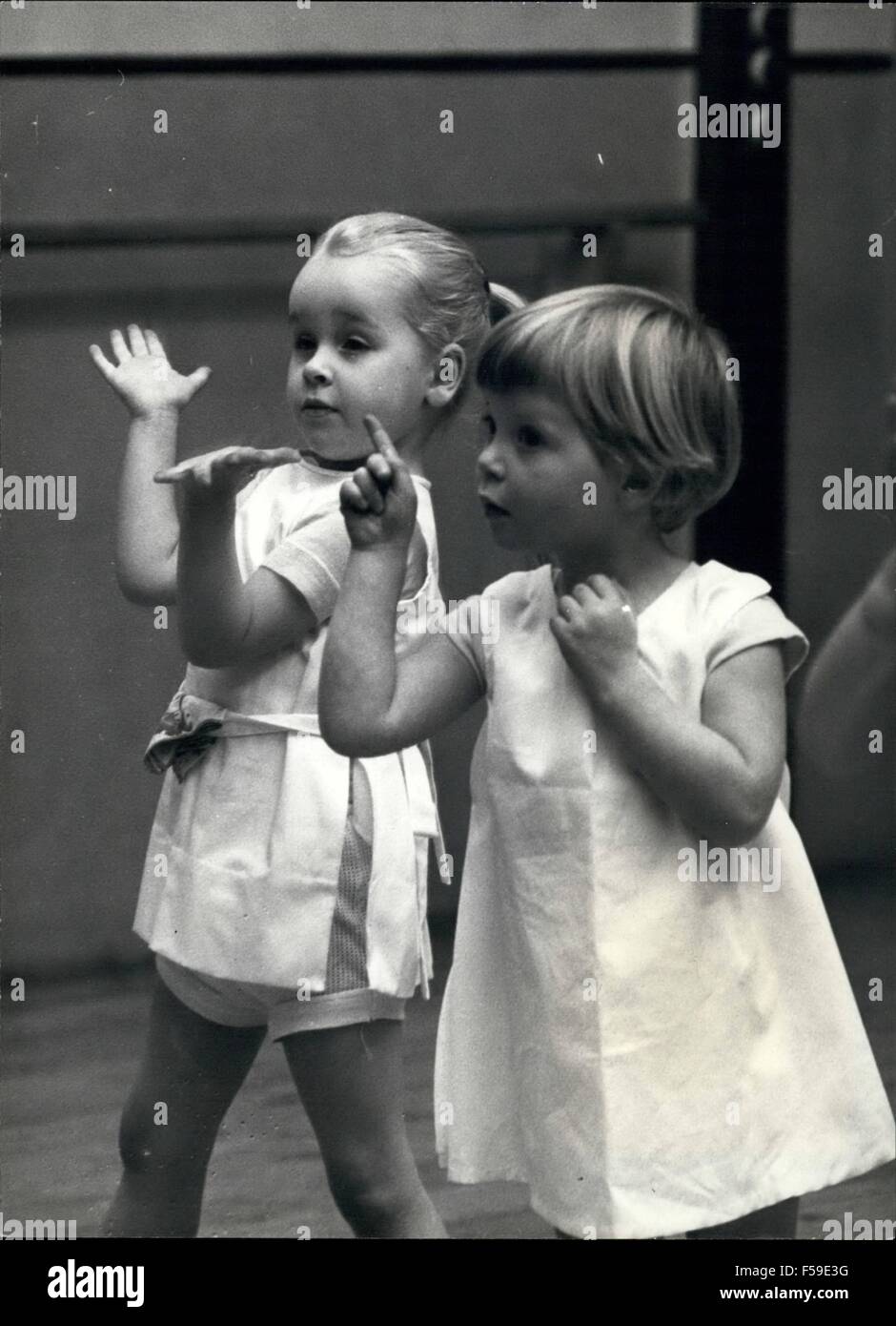 1962 - Dance mime reactions by four year olds at Madame Rambert's ...