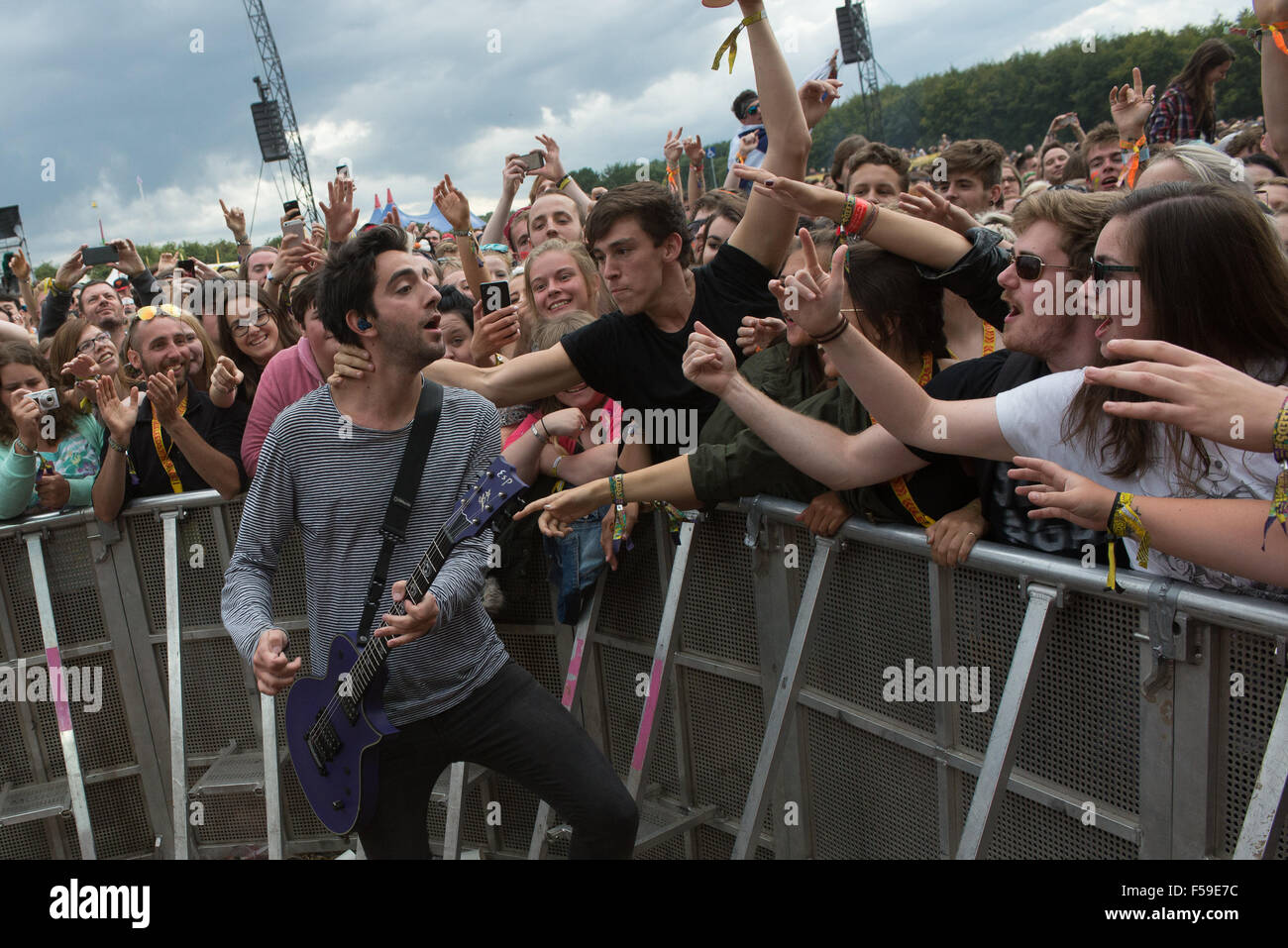Performances Day 2 Leeds Festival 2015 Featuring: All Time Low Where ...