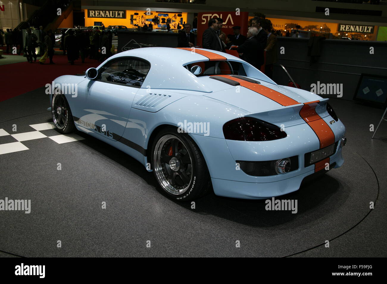 Stola GTS Concept Car Based on the Porsche Boxster at the 73rd geneva ...