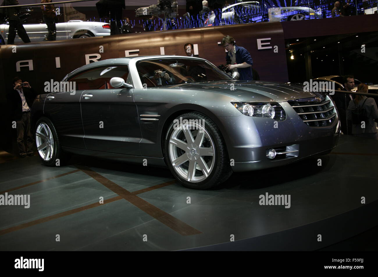 Chrysler Airflite Concept car on display at the geneva motorshow 2003 ...