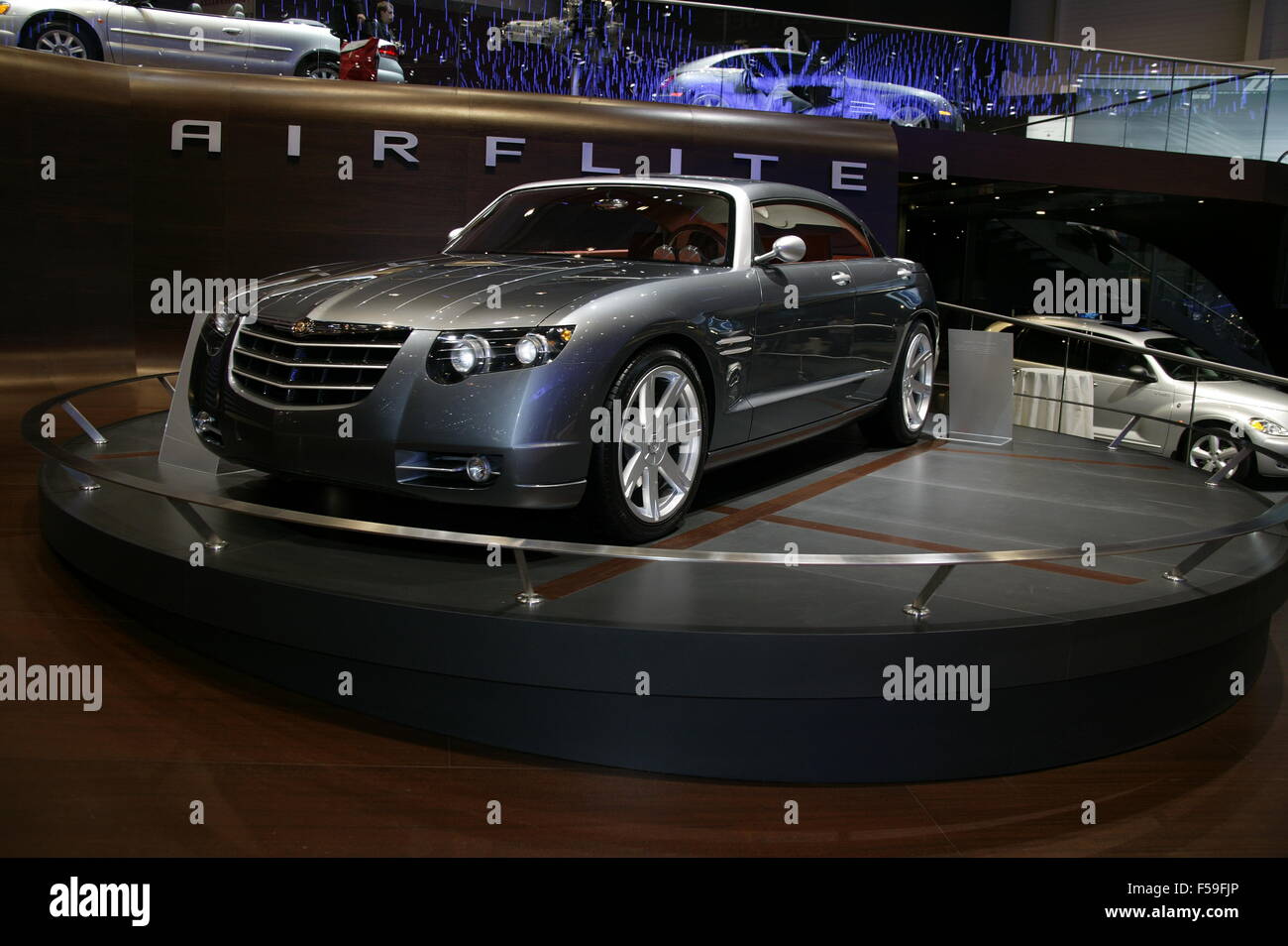 Chrysler Airflite Concept car at geneva motorshow 2002 Stock Photo - Alamy
