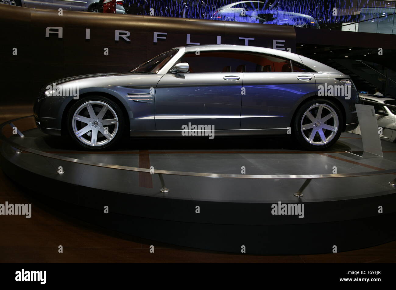 Chrysler Airflite Concept car at geneva motorshow 2002 Stock Photo - Alamy