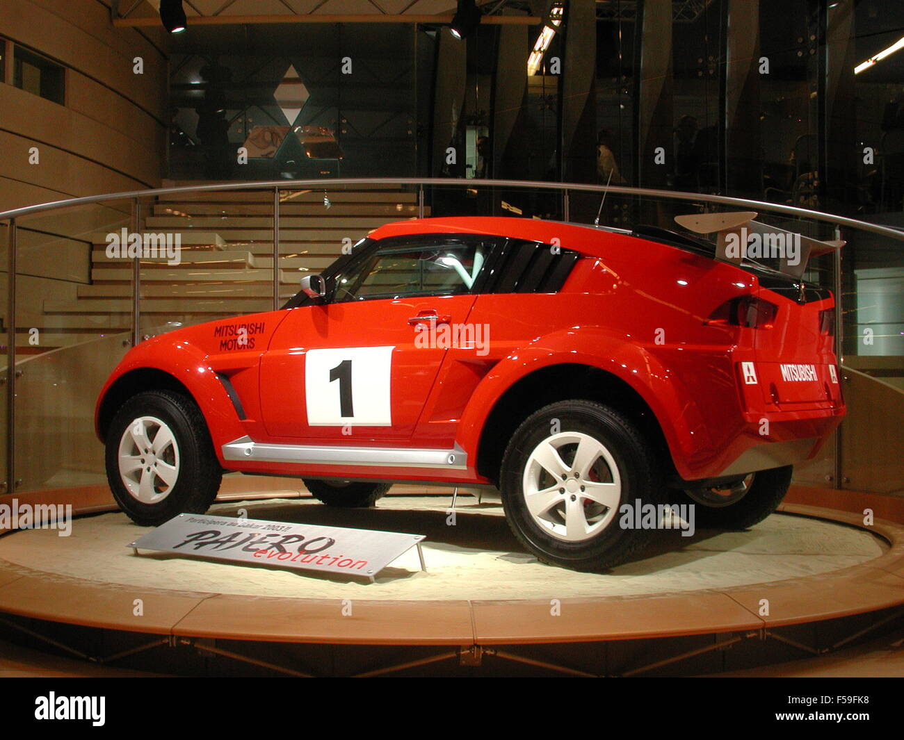 Mitsubishi Pajero Evo Evolution concept car shown at geneva motorshow ...