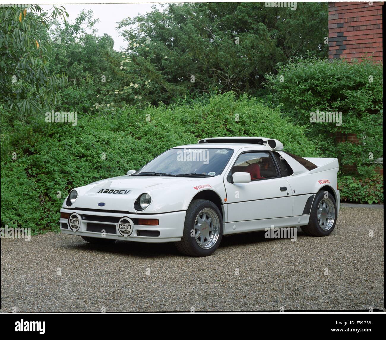 Ford RS200 / RS 200 Road Car in diamond white - mid engined sports car ...