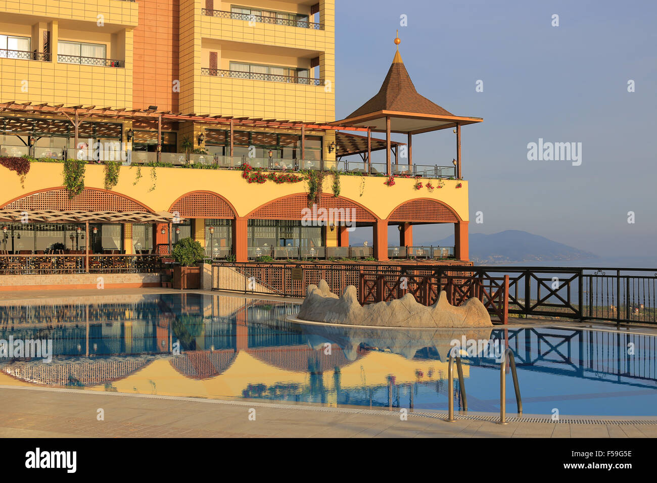 Hotel in Turkey Stock Photo - Alamy