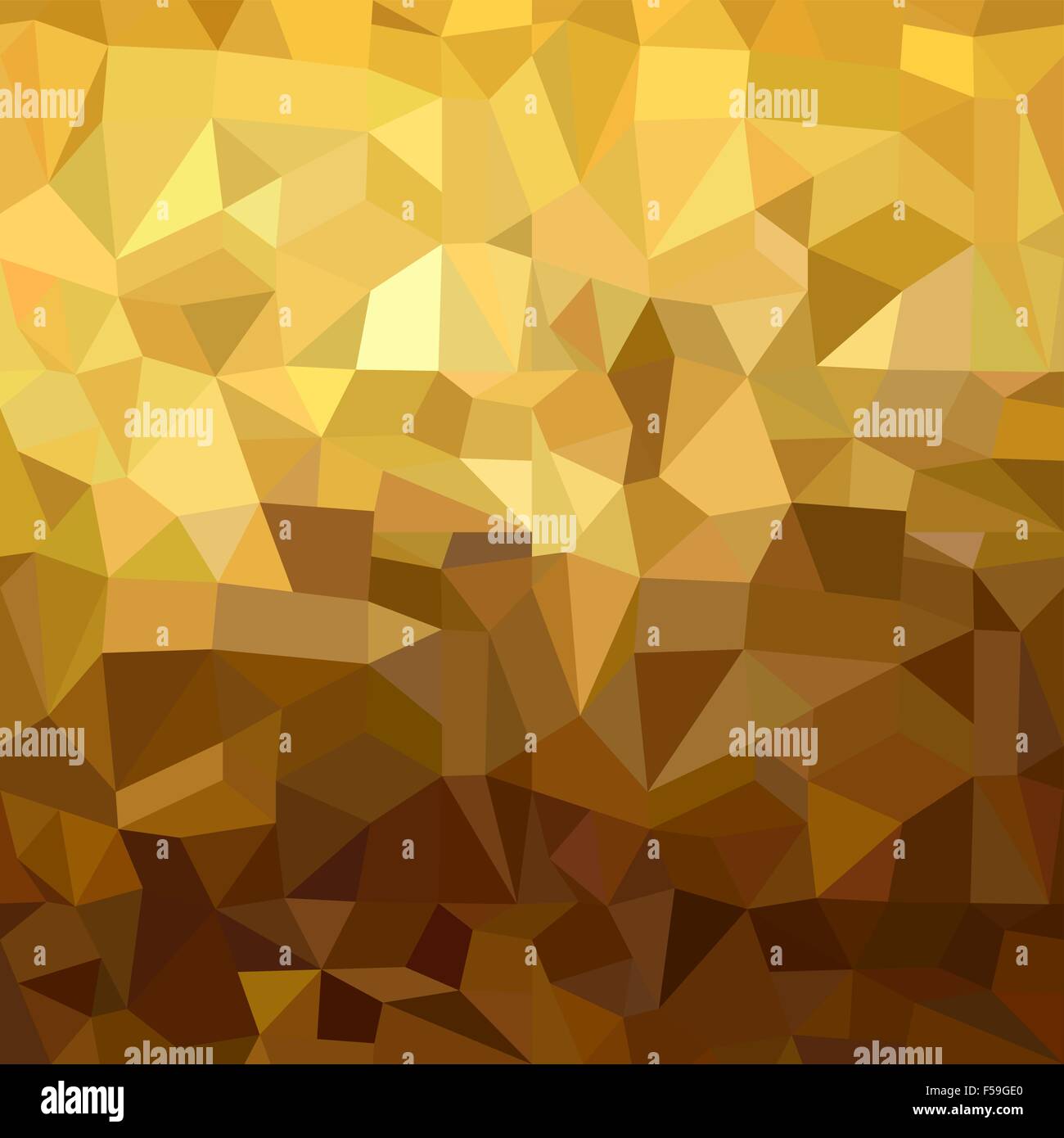 Fancy golden seamless pattern in low polygon 3d style. Ideal for web ...