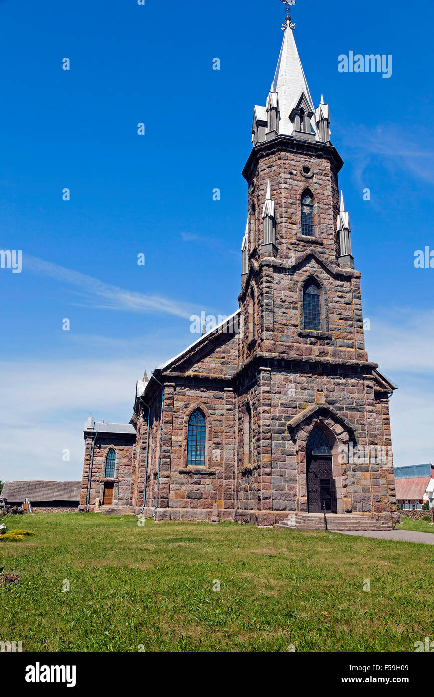 Catholic Church . Belarus Stock Photo - Alamy