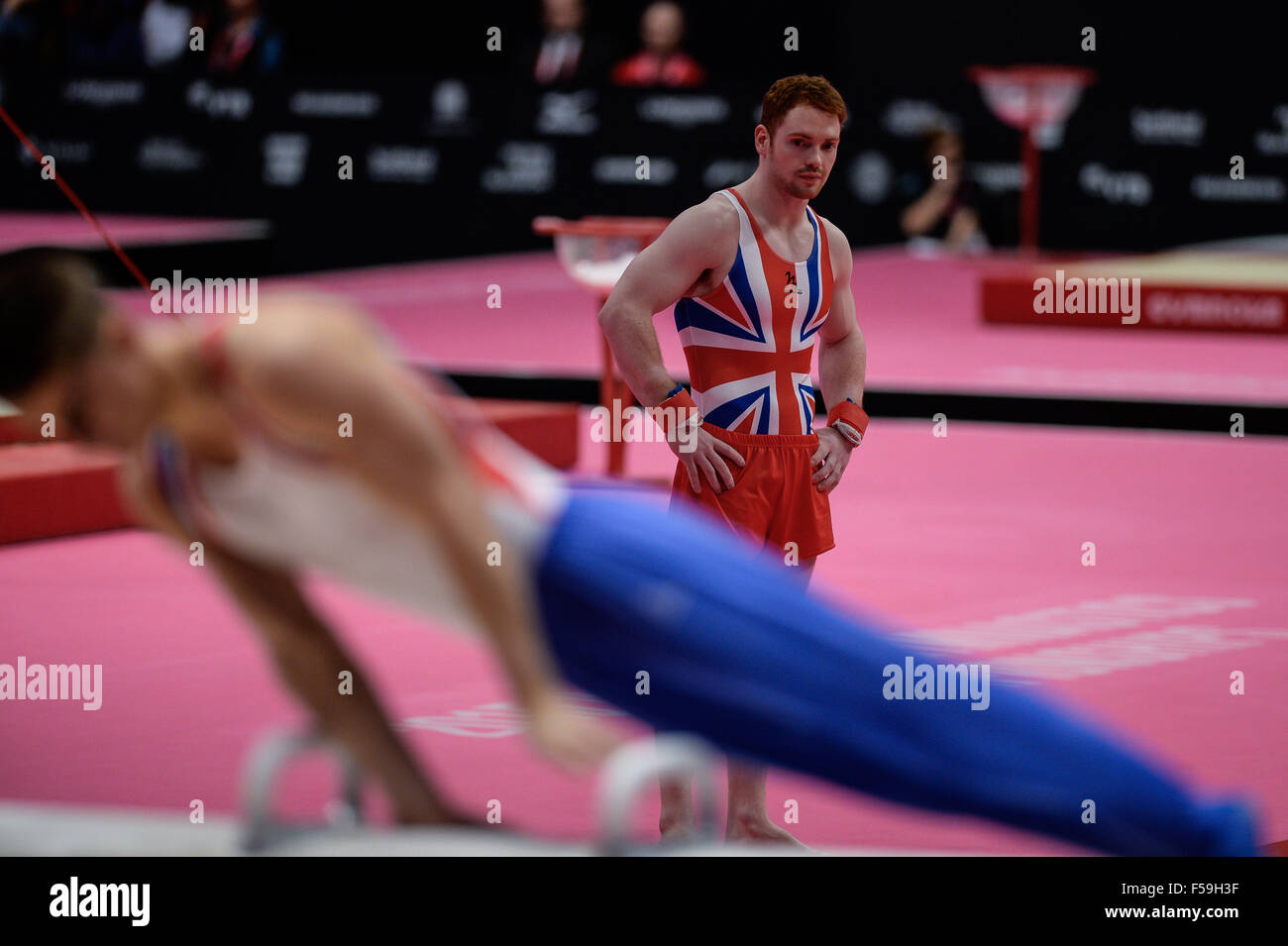 Glasgow, UK. 30th Oct, 2015. DANIEL PURVIS, of the United Kingdom ...
