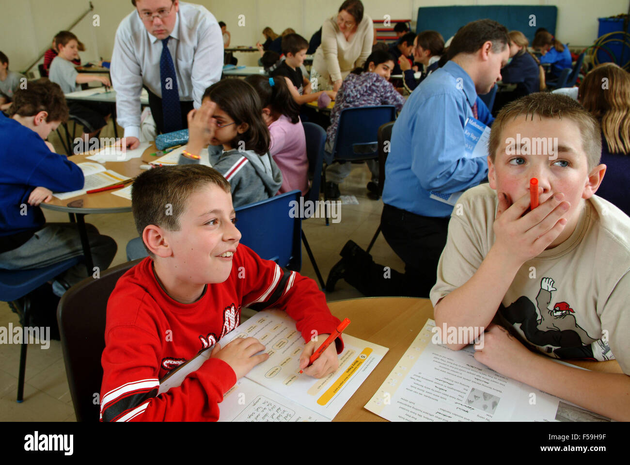 Students Sitting Their Year 6 SATs Test At Roath Park Primary School students-sitting-their-year-6-sats-test-at-roath-park-primary-school