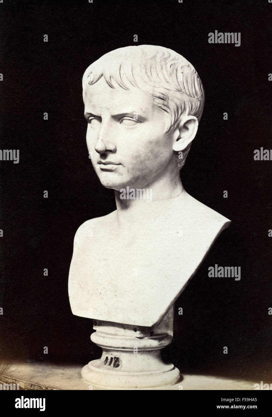 Statue of young Augustus, Rome, Italy Stock Photo - Alamy