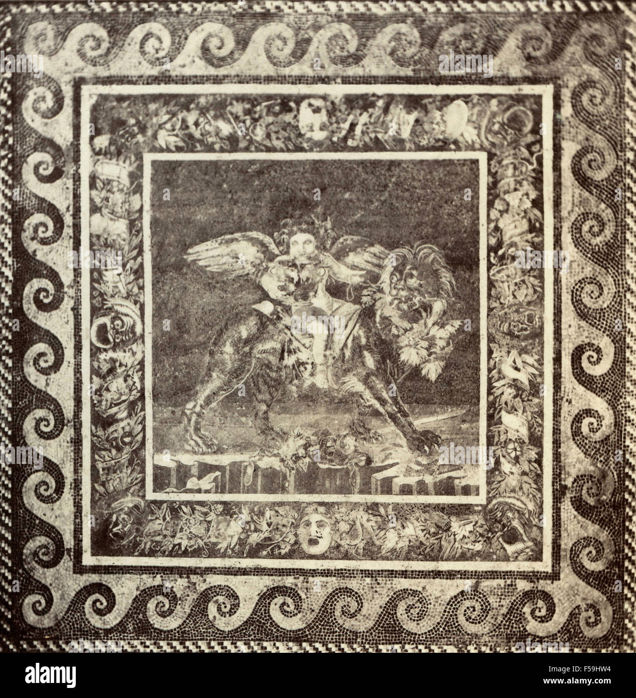 Pompeii painting hi-res stock photography and images - Alamy