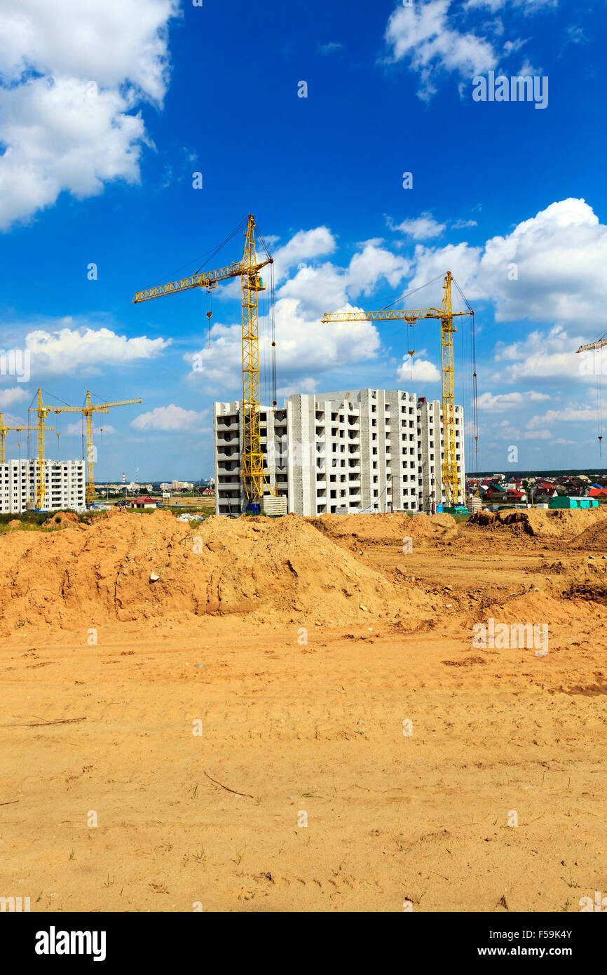 construction of the building Stock Photo - Alamy