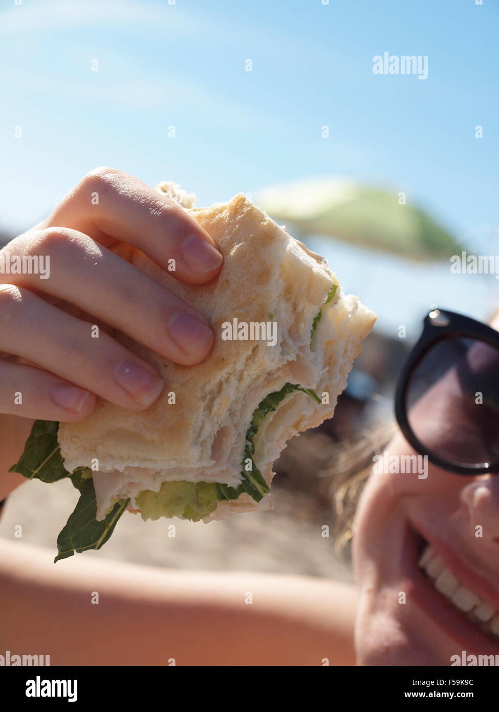 Sandwich beach hi-res stock photography and images - Alamy