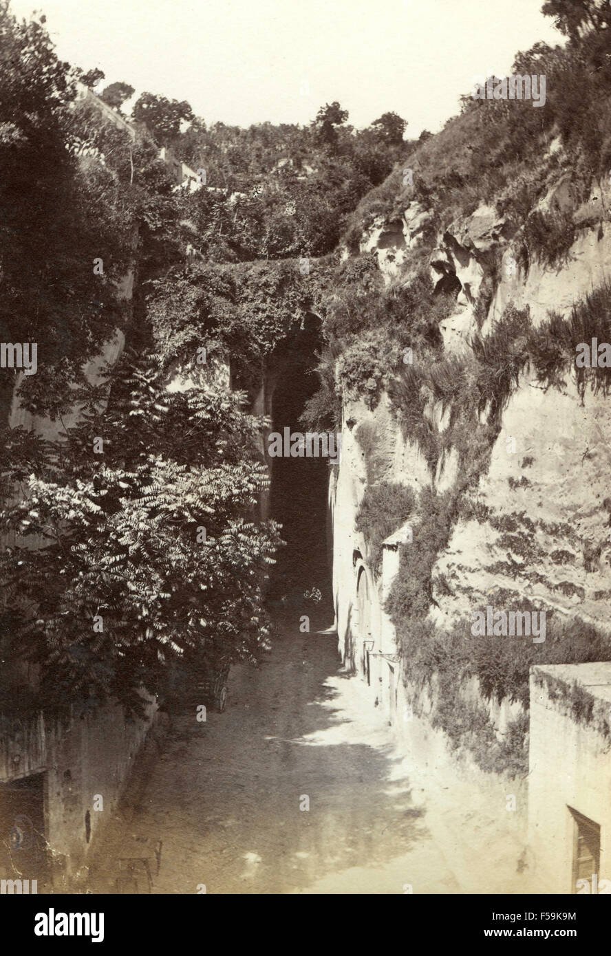 Grotto of Pozzuoli, Naples, Italy Stock Photo - Alamy