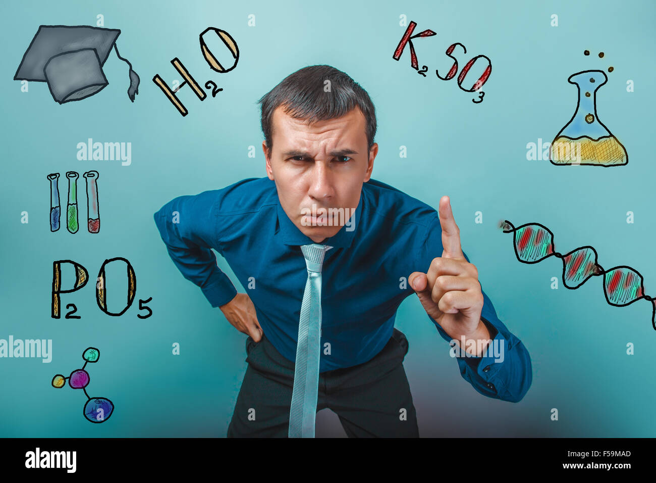 Angry professor with student hi-res stock photography and images - Alamy