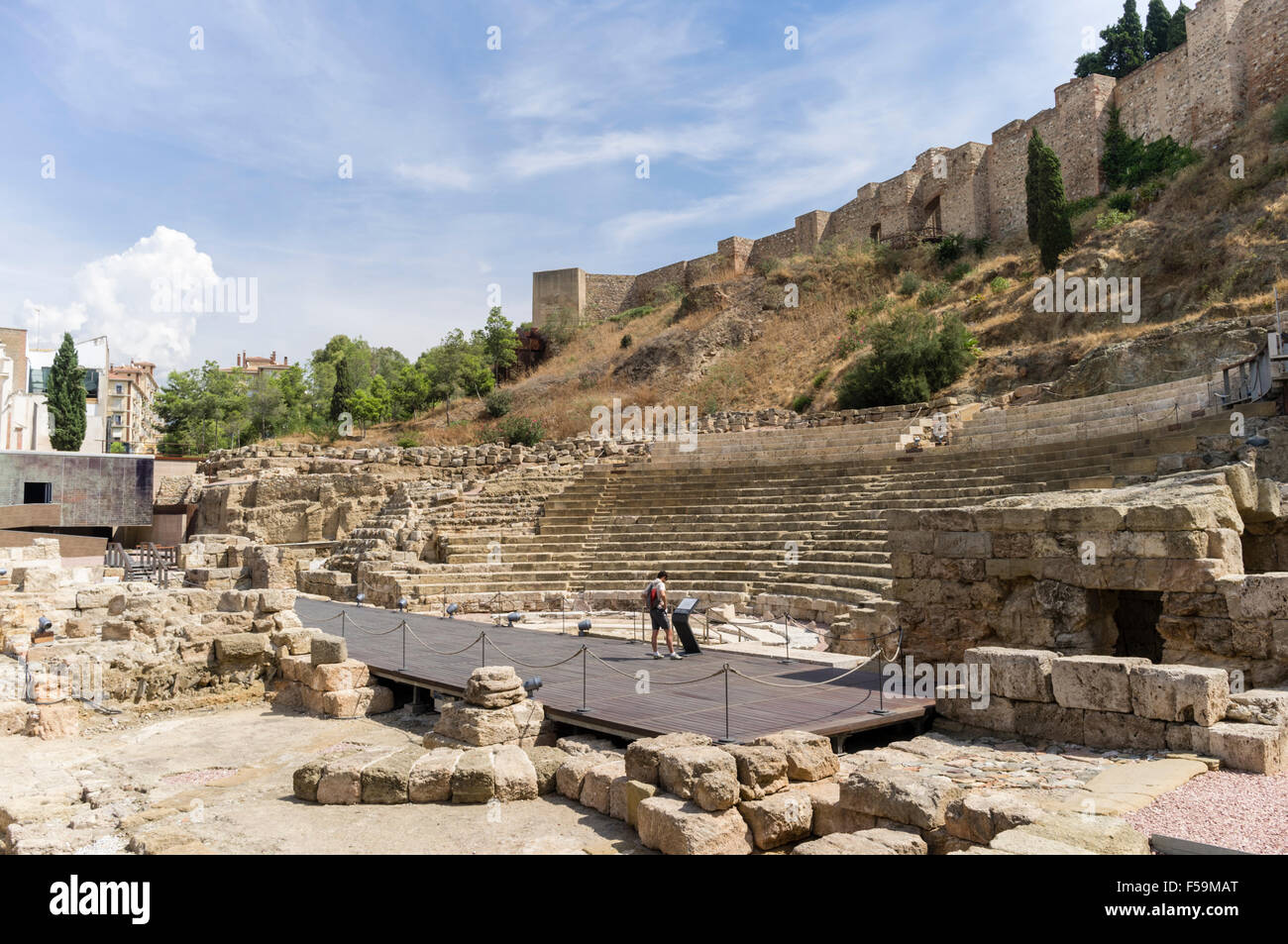 Malaga amphitheatre hi-res stock photography and images - Alamy