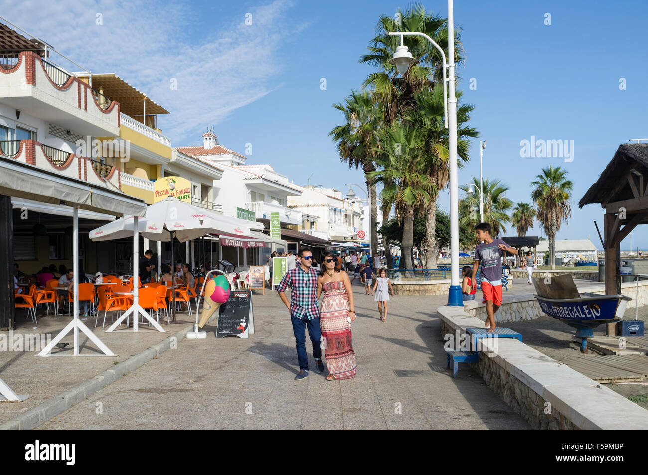 Spain malaga waterfront pedregalejo hi-res stock photography and images ...