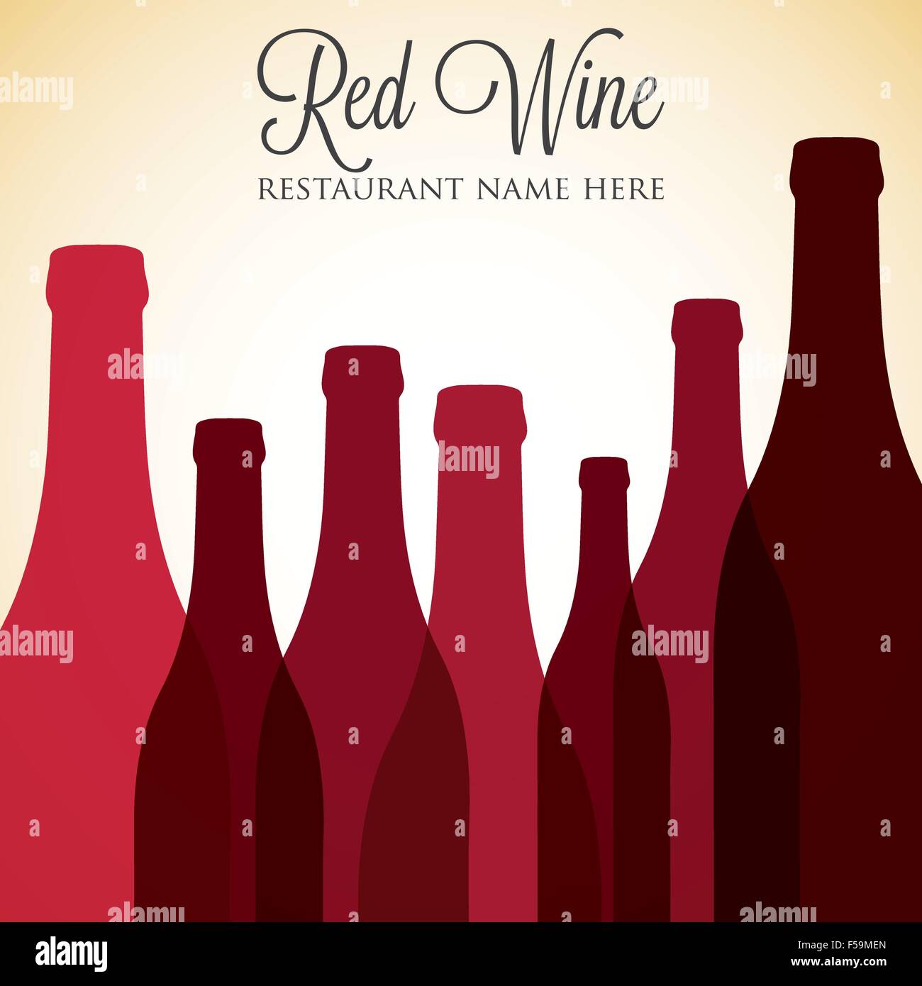 Red wine list menu cover in vector format Stock Vector Image & Art - Alamy