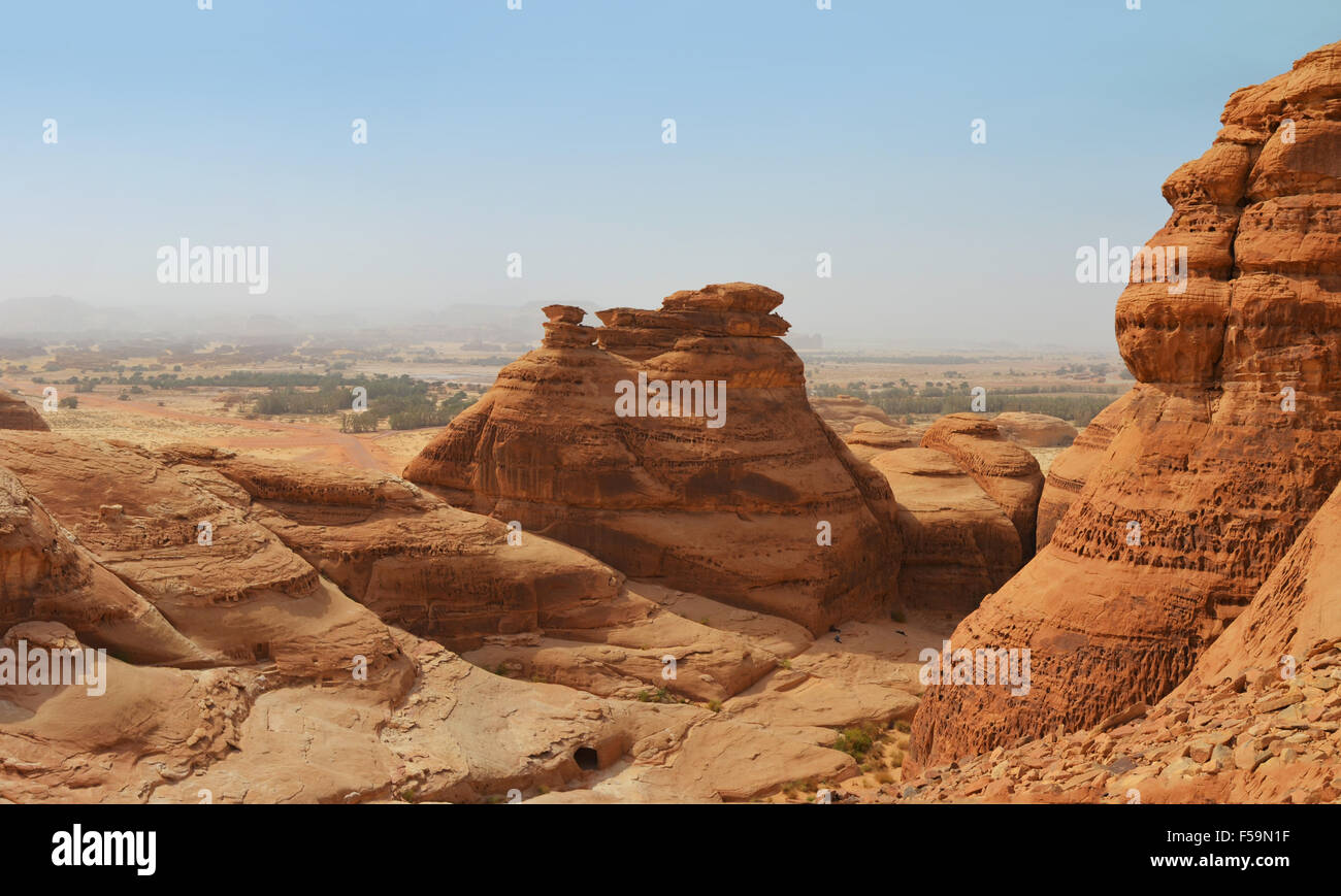 red mountain landscape - desert wasteland / canyon Stock Photo - Alamy