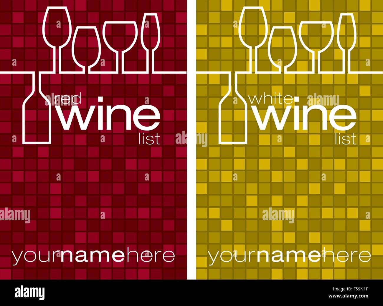 Wine menu in vector format Stock Vector Image & Art - Alamy