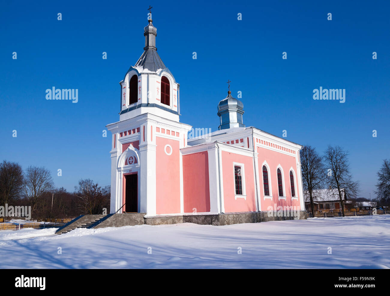 Orthodox Church . Belarus Stock Photo - Alamy