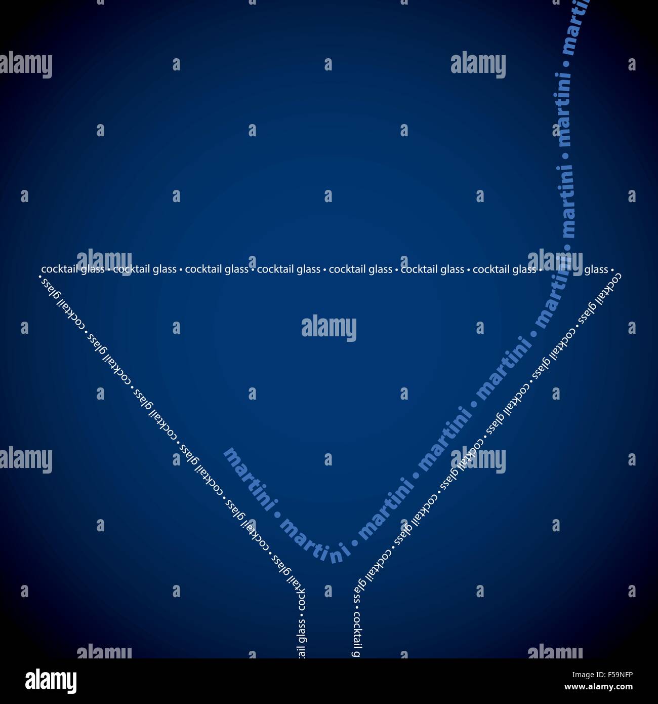 Word happy made blue Stock Vector Images - Alamy