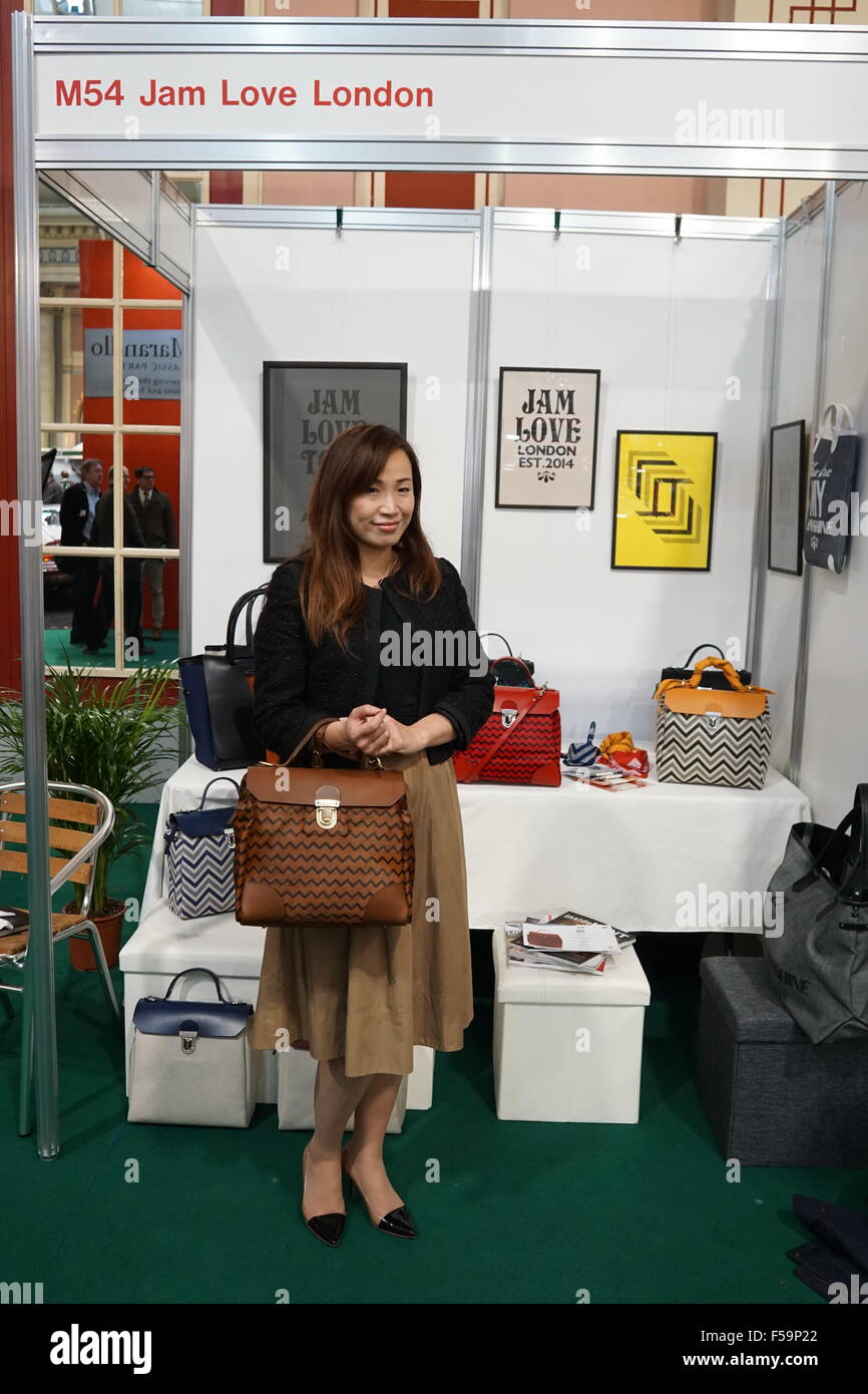 London,England, UK, 30th Oct 2015 : Jam Love London stall exhibition at ...