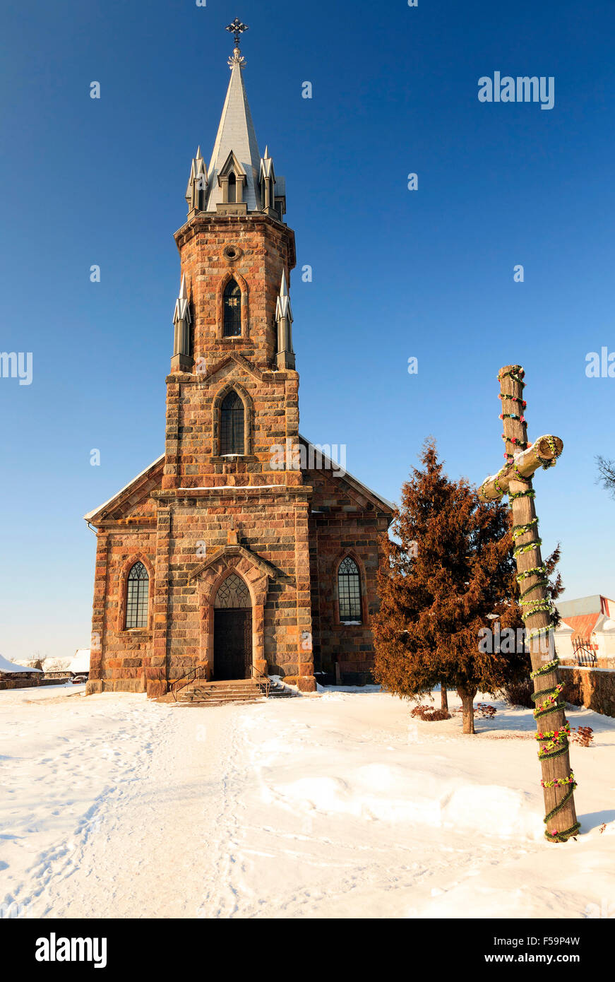 Catholic Church. close-up Stock Photo - Alamy