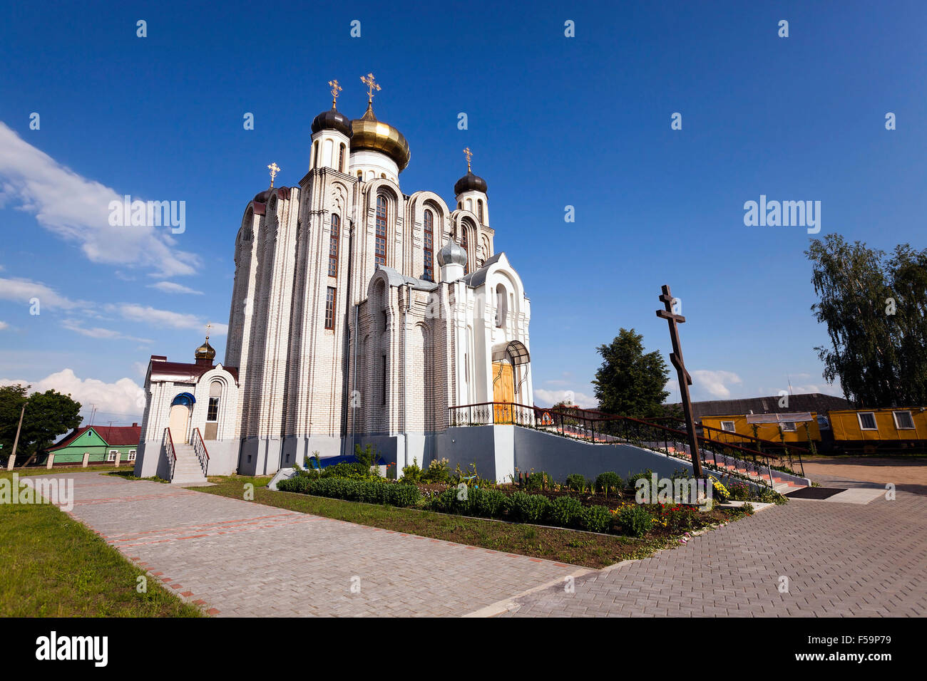 Orthodox Church . Belarus Stock Photo - Alamy