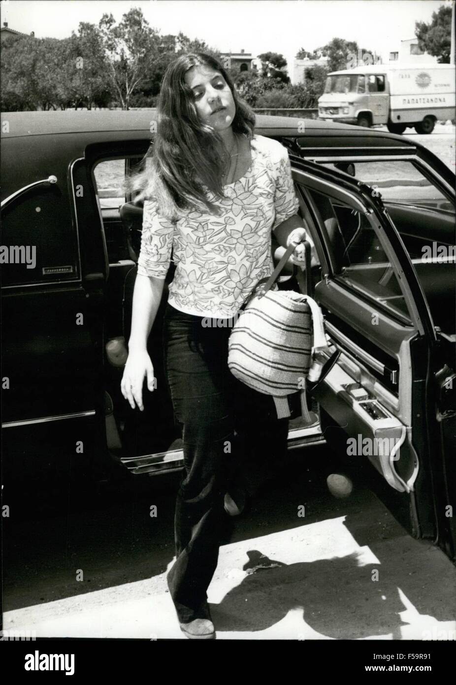 1972 - Caroline Kennedy © Keystone Pictures USA/ZUMAPRESS.com/Alamy ...