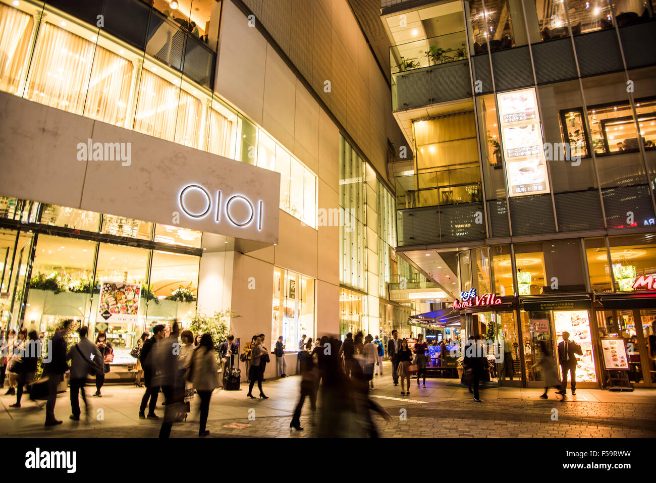 Street scene around Yurakucho station,Minato-Ku,Tokyo,Japan Stock Photo ...