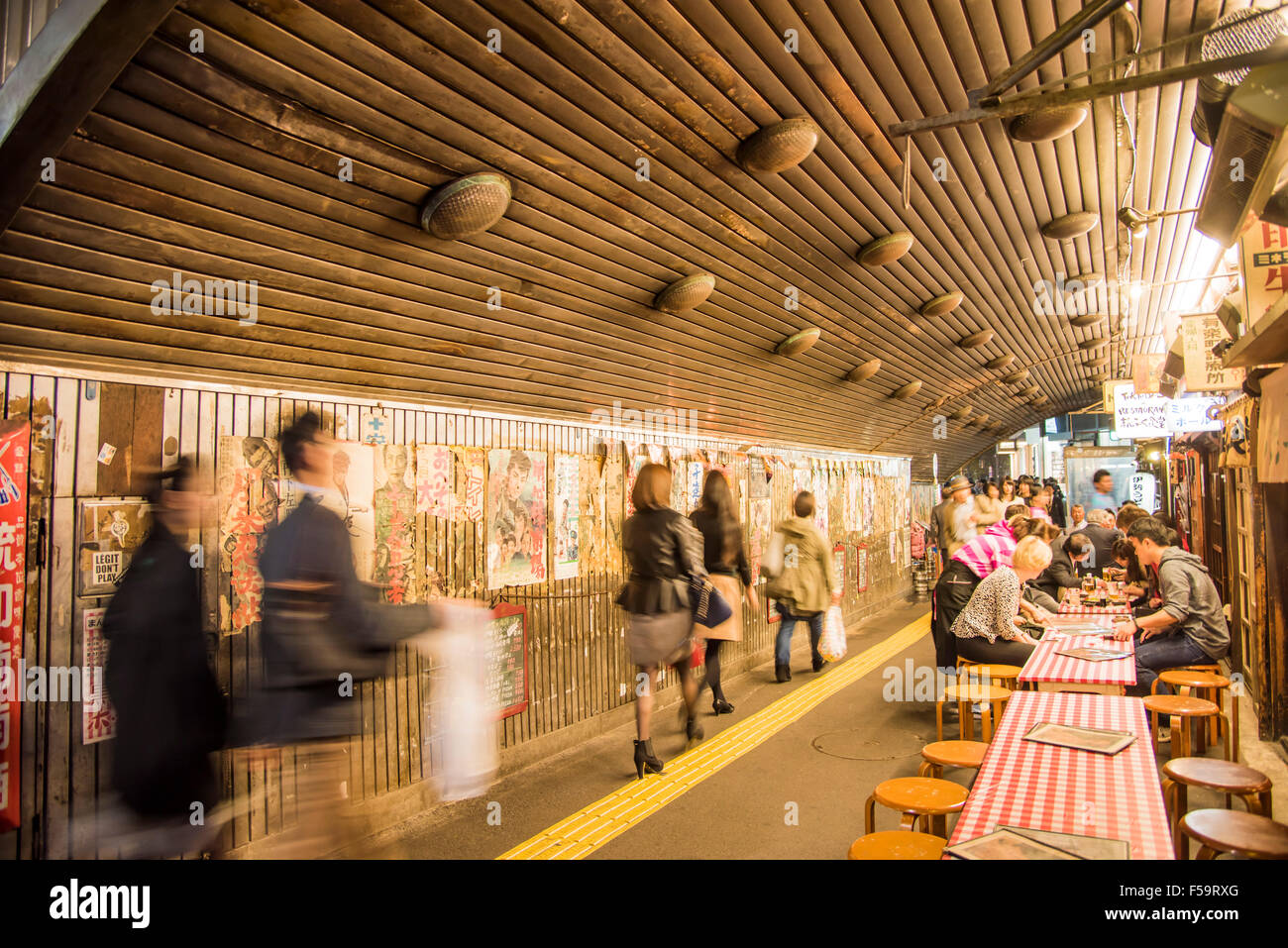 Yurakucho Concourse,Street scene around Yurakucho station,Minato-Ku ...
