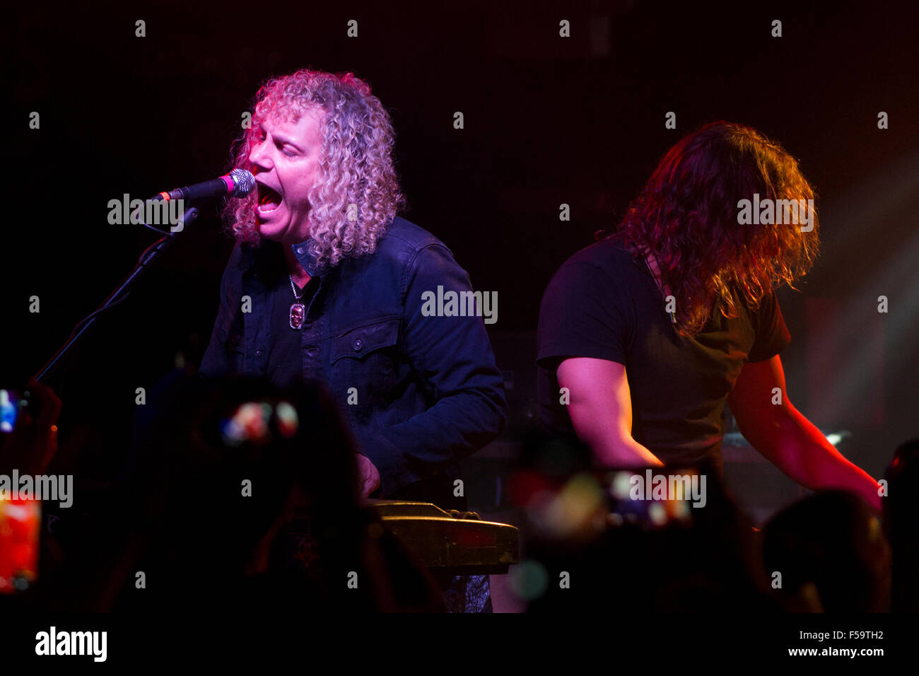 Asbury Park, New Jersey. 30th Oct, 2015. David Bryan, keyboard player ...