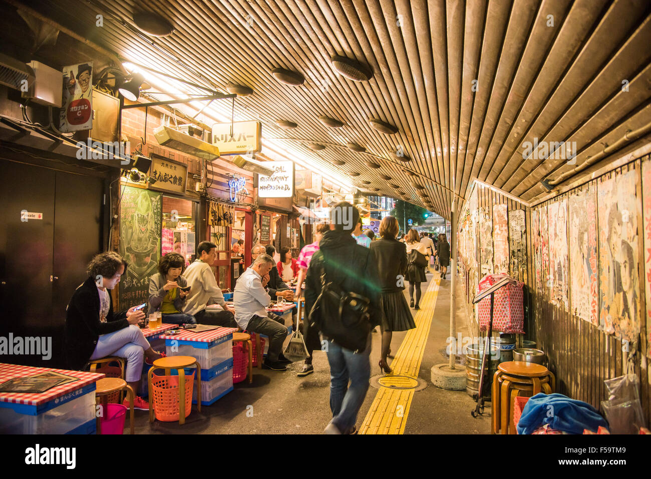 Yurakucho Concourse,Street scene around Yurakucho station,Minato-Ku ...