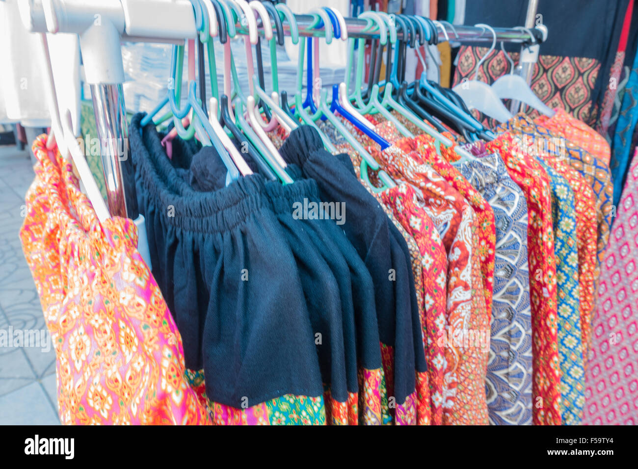 Colorful handmade cloth hi-res stock photography and images - Alamy