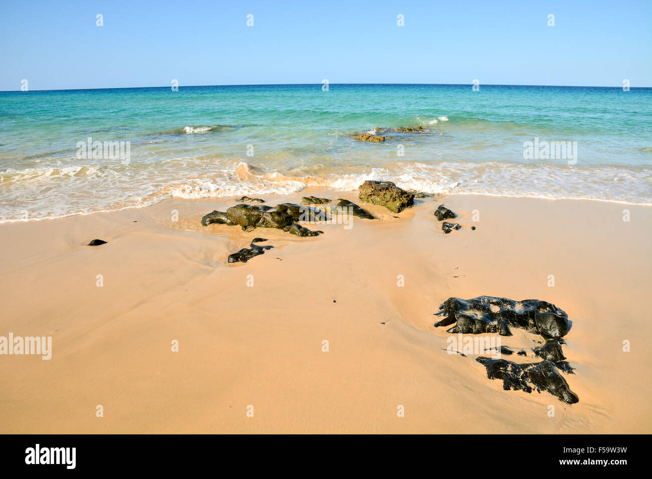 Sand Ocean Beach Stock Photo - Alamy
