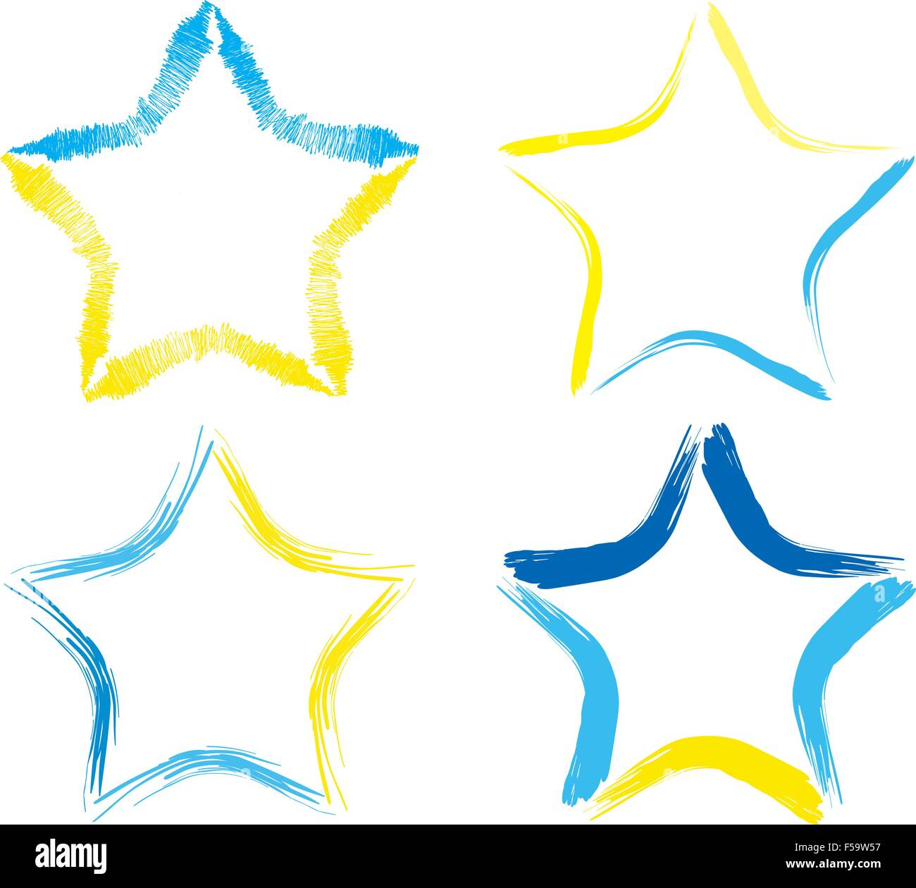 Beach theme stars in vector format Stock Vector Image & Art - Alamy