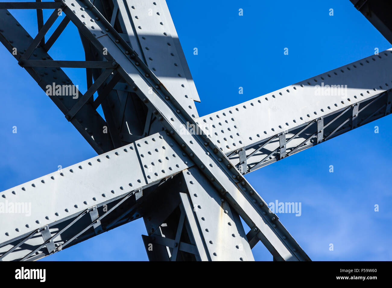 Steel truss bridge detail hi-res stock photography and images - Alamy