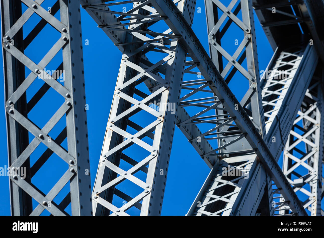 Modern Bridge frame closeup. Horizontal image Stock Photo - Alamy