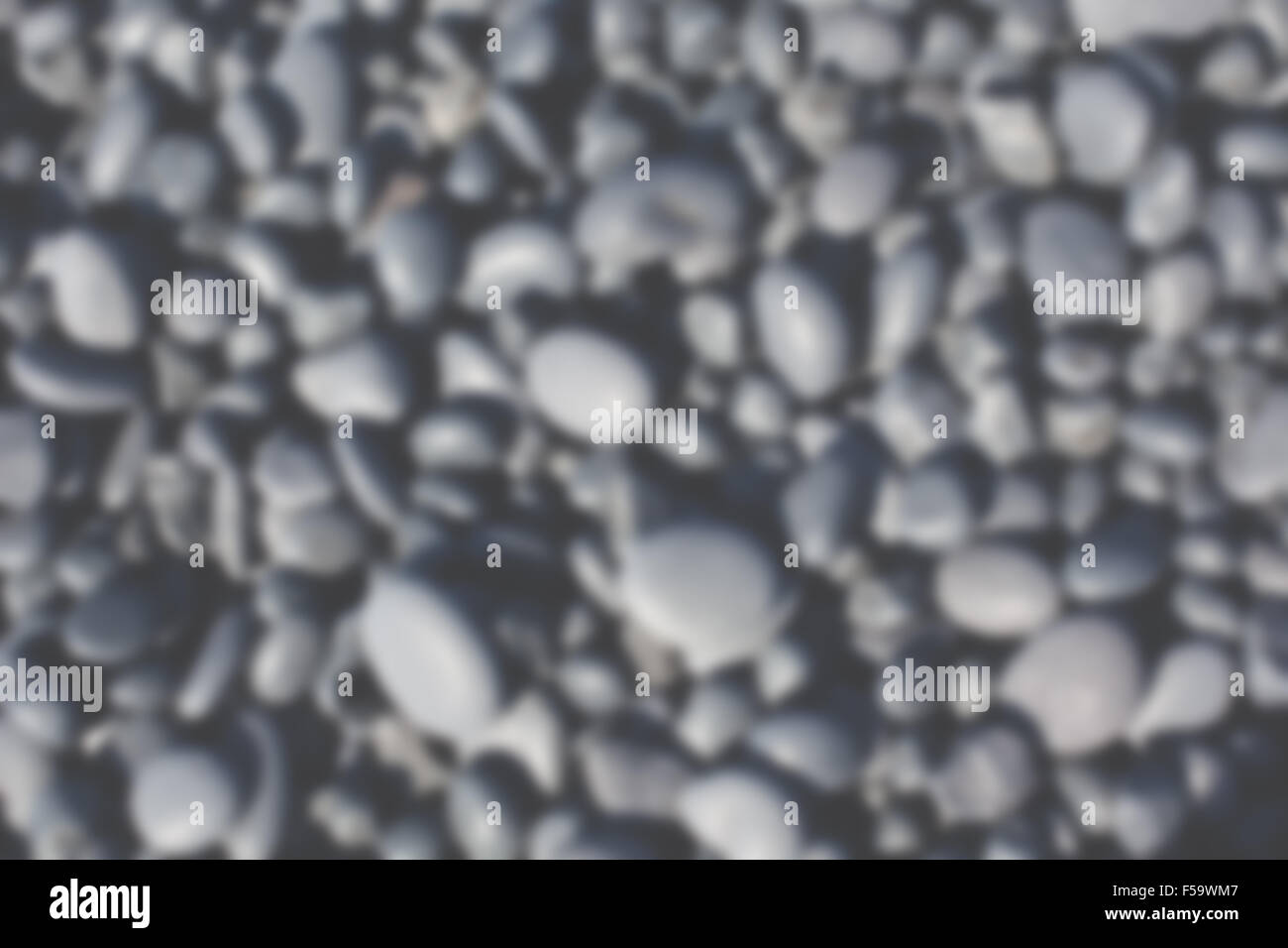 Icelandic Beach Pebbles Background. Horizontal defocused blur shot ...