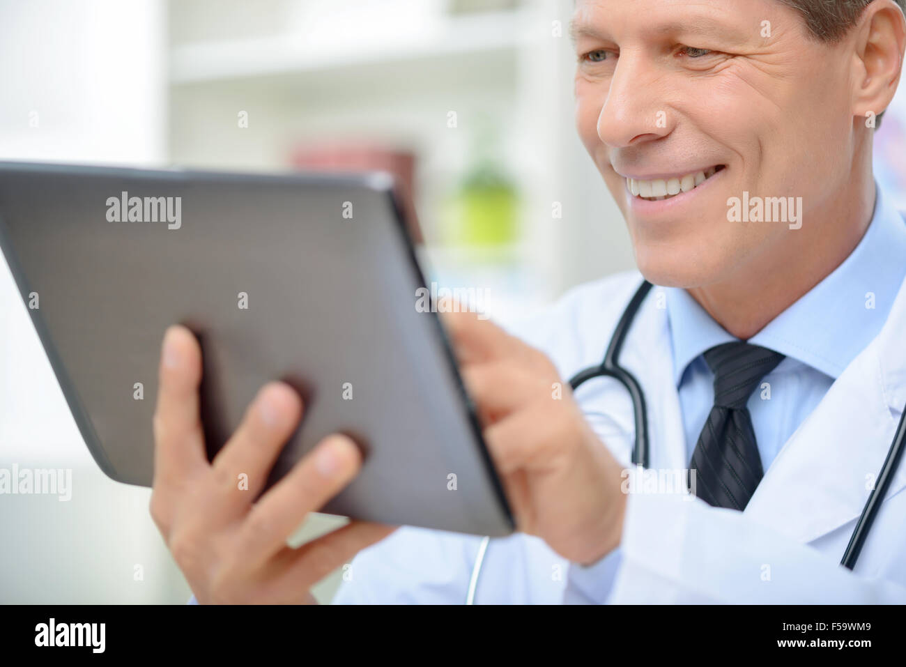 Professional doctor involved in work Stock Photo - Alamy