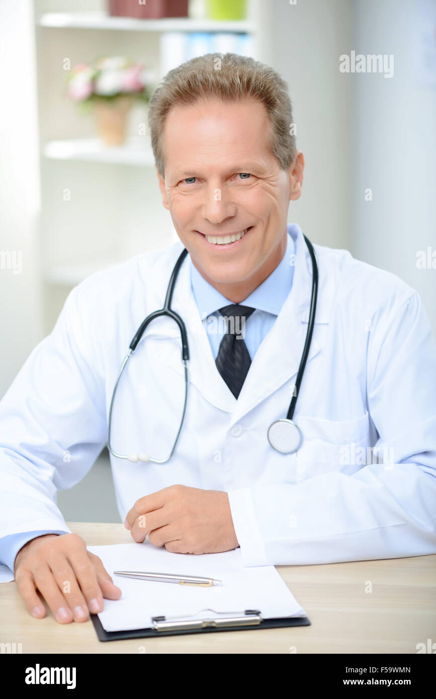 Professional doctor involved in work Stock Photo - Alamy
